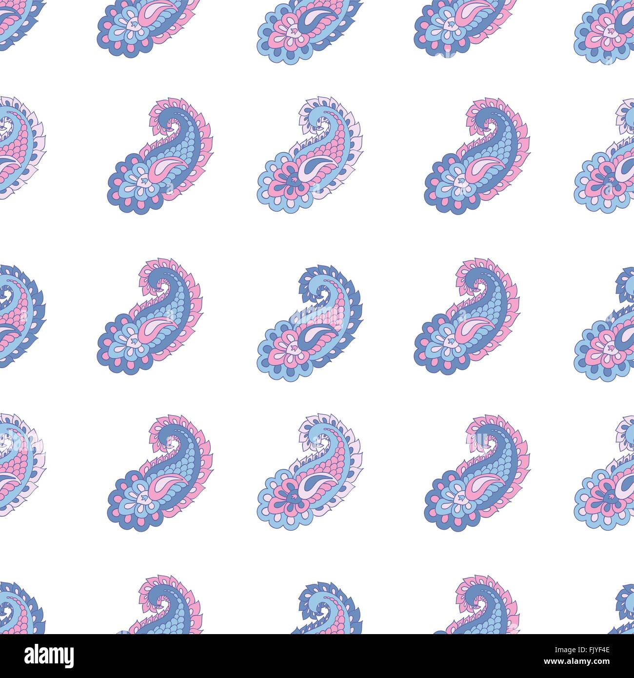 Seamless paisley pattern Stock Vector Image & Art - Alamy