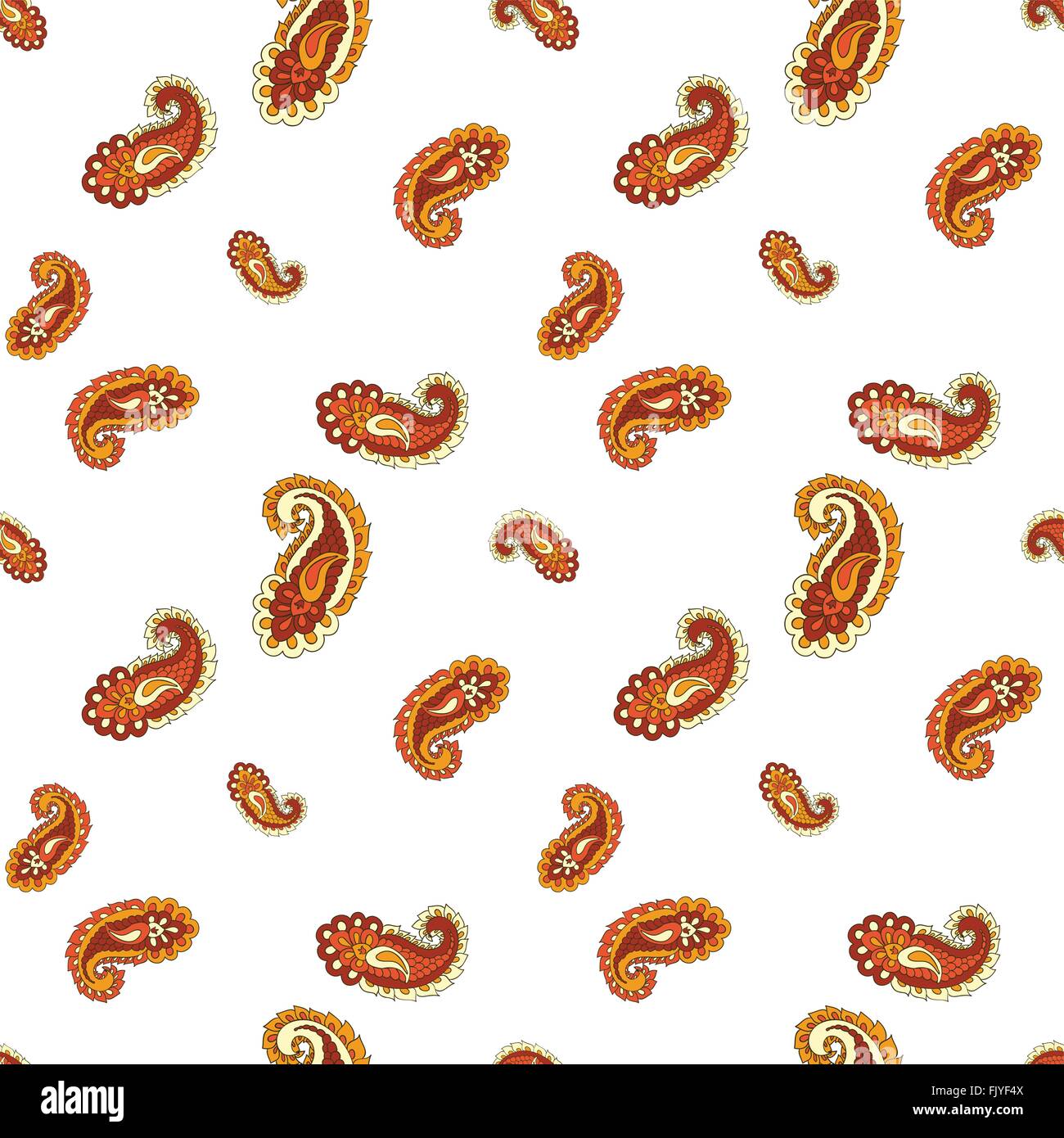 Seamless paisley pattern Stock Vector Image & Art - Alamy