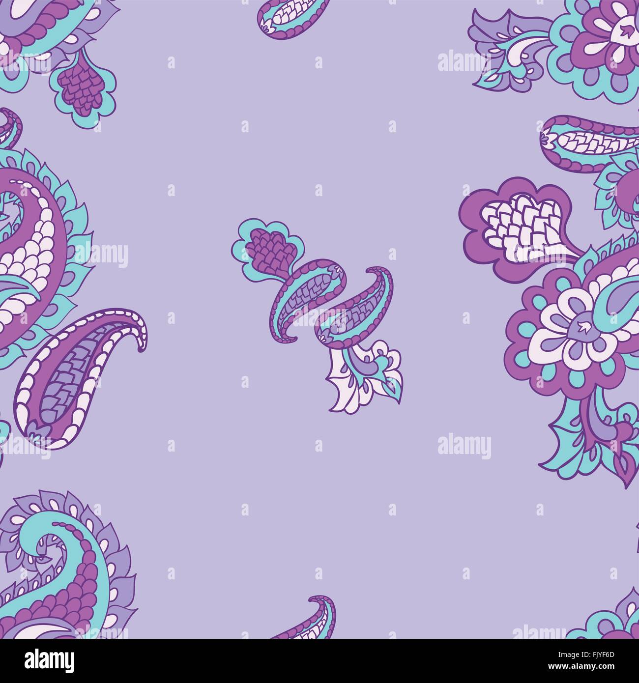 Seamless paisley pattern Stock Vector Image & Art - Alamy