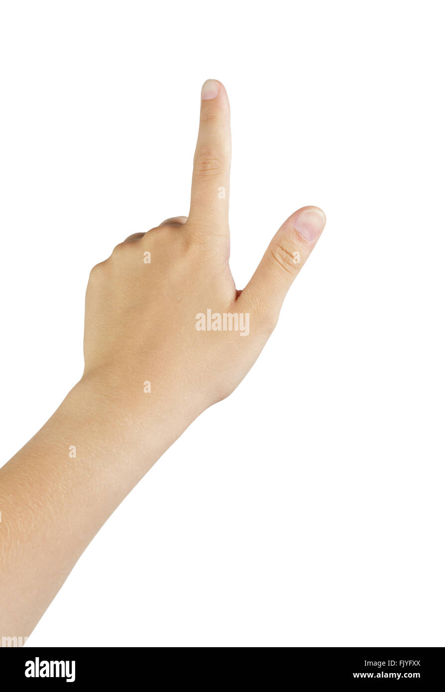 Female hand gesture hi-res stock photography and images - Alamy