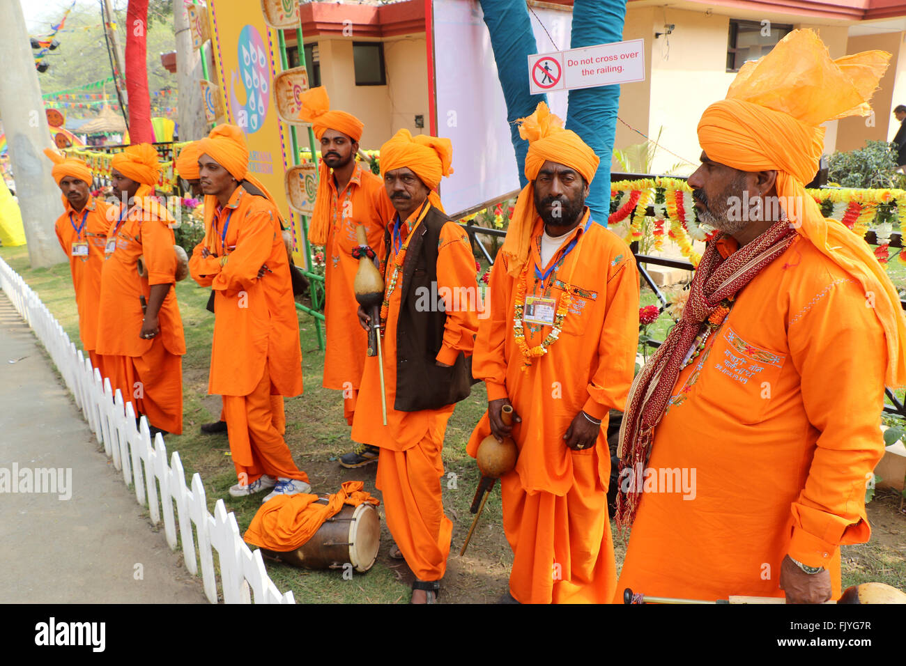 A group of folk artist to perform its art Stock Photo - Alamy
