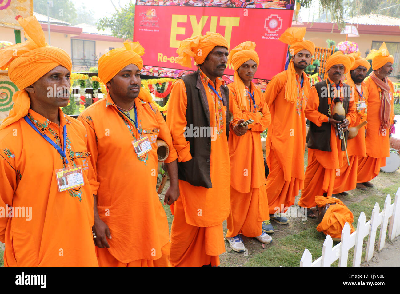 A group of folk artist to perform its art Stock Photo - Alamy