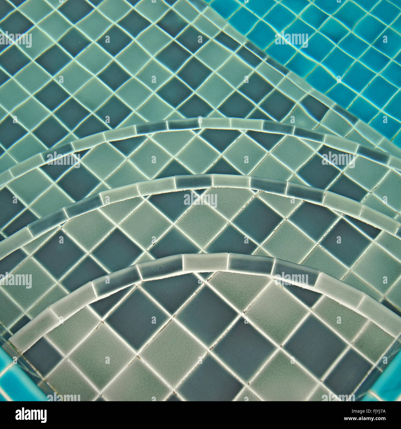 ceramic tiles floor in the pool Stock Photo - Alamy