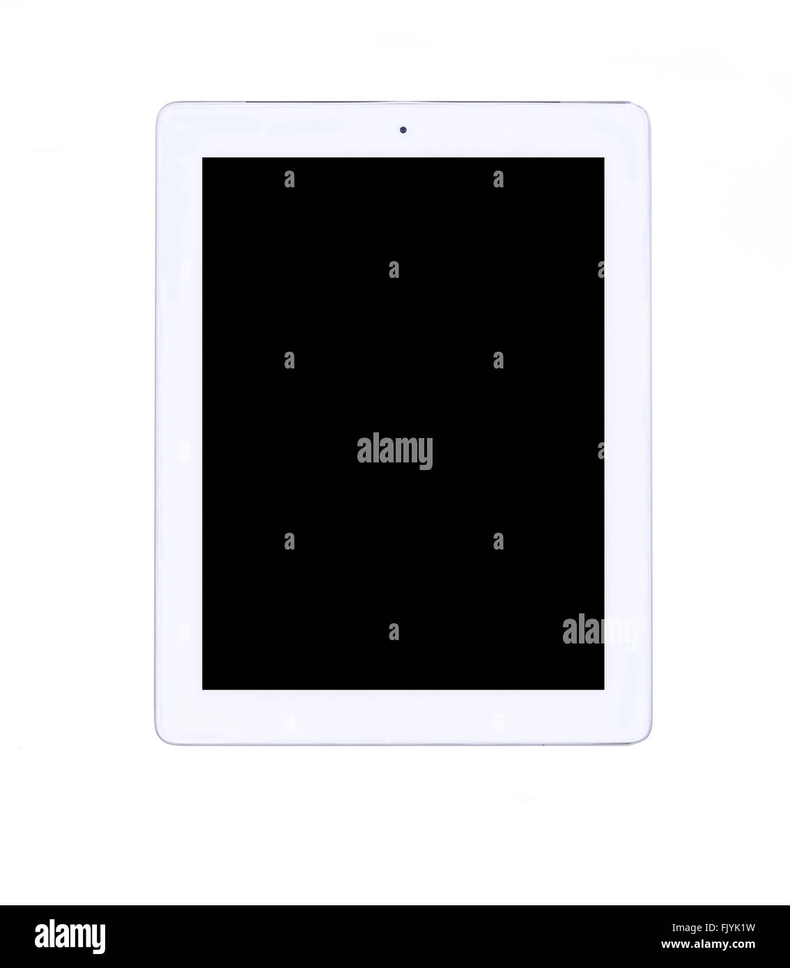 Perfectly detailed modern Tablet isolated on white background Stock ...