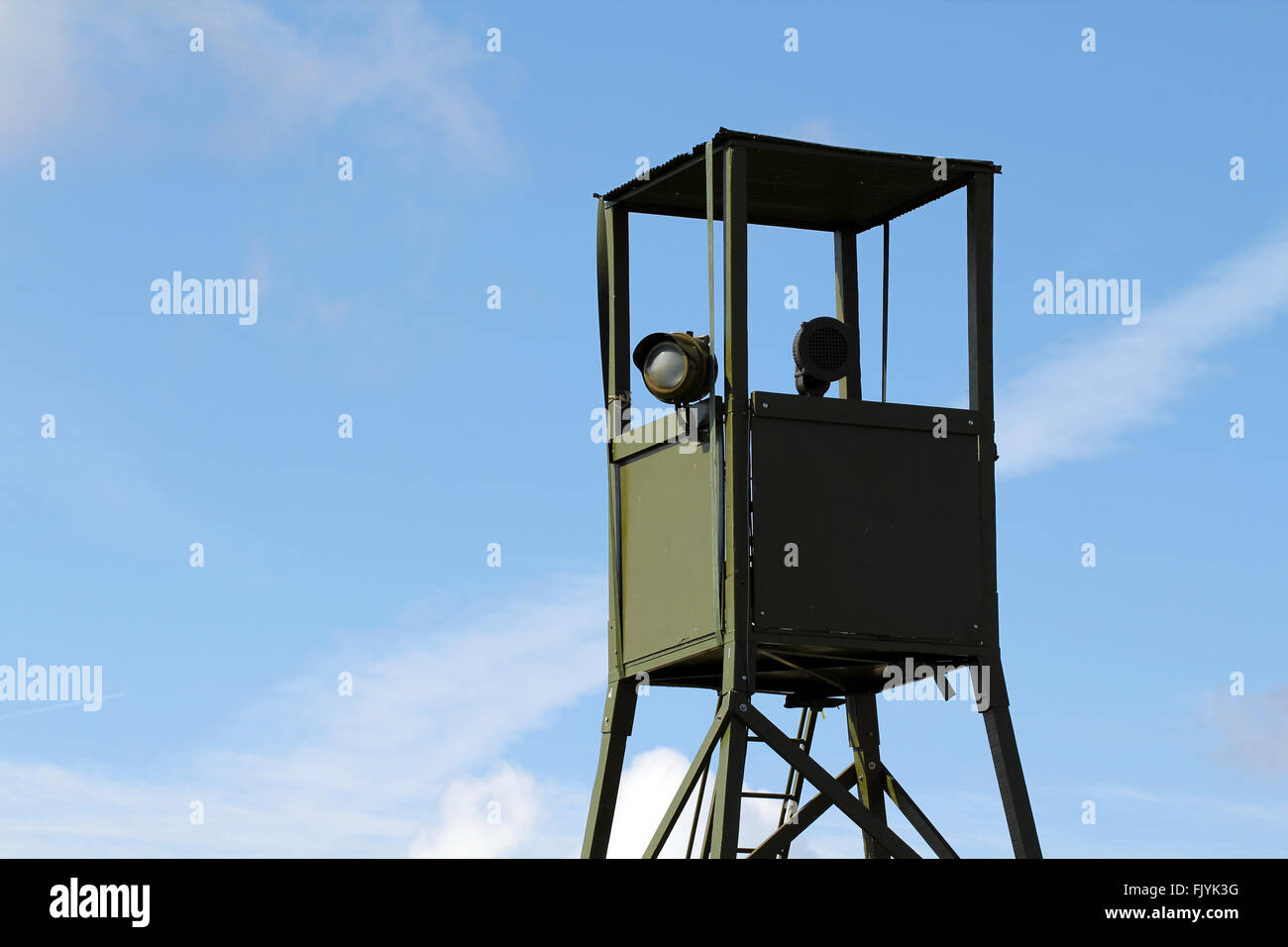 Military watchtower hi-res stock photography and images - Alamy