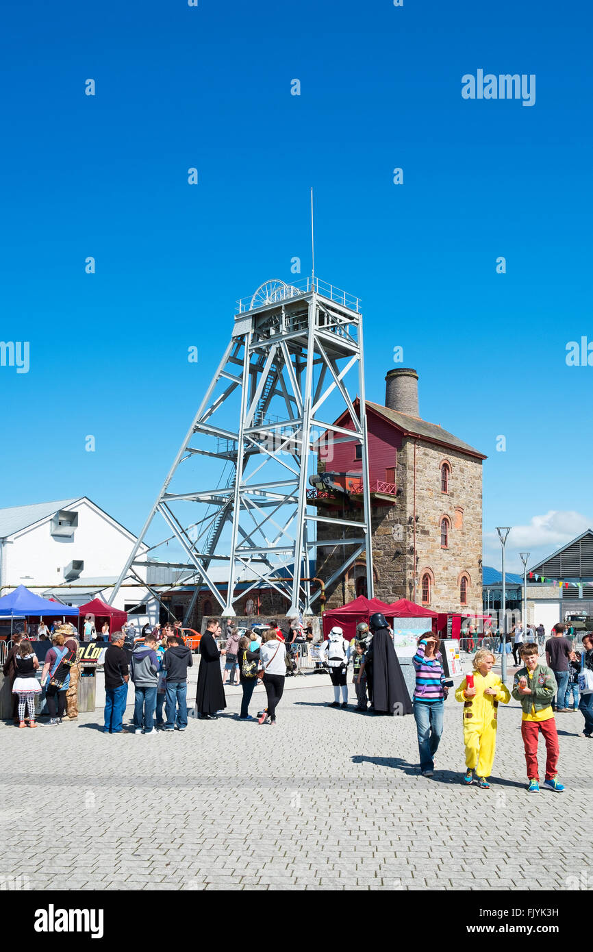 The Heartlands World heritage site at Pool near Camborne in Cornwall ...