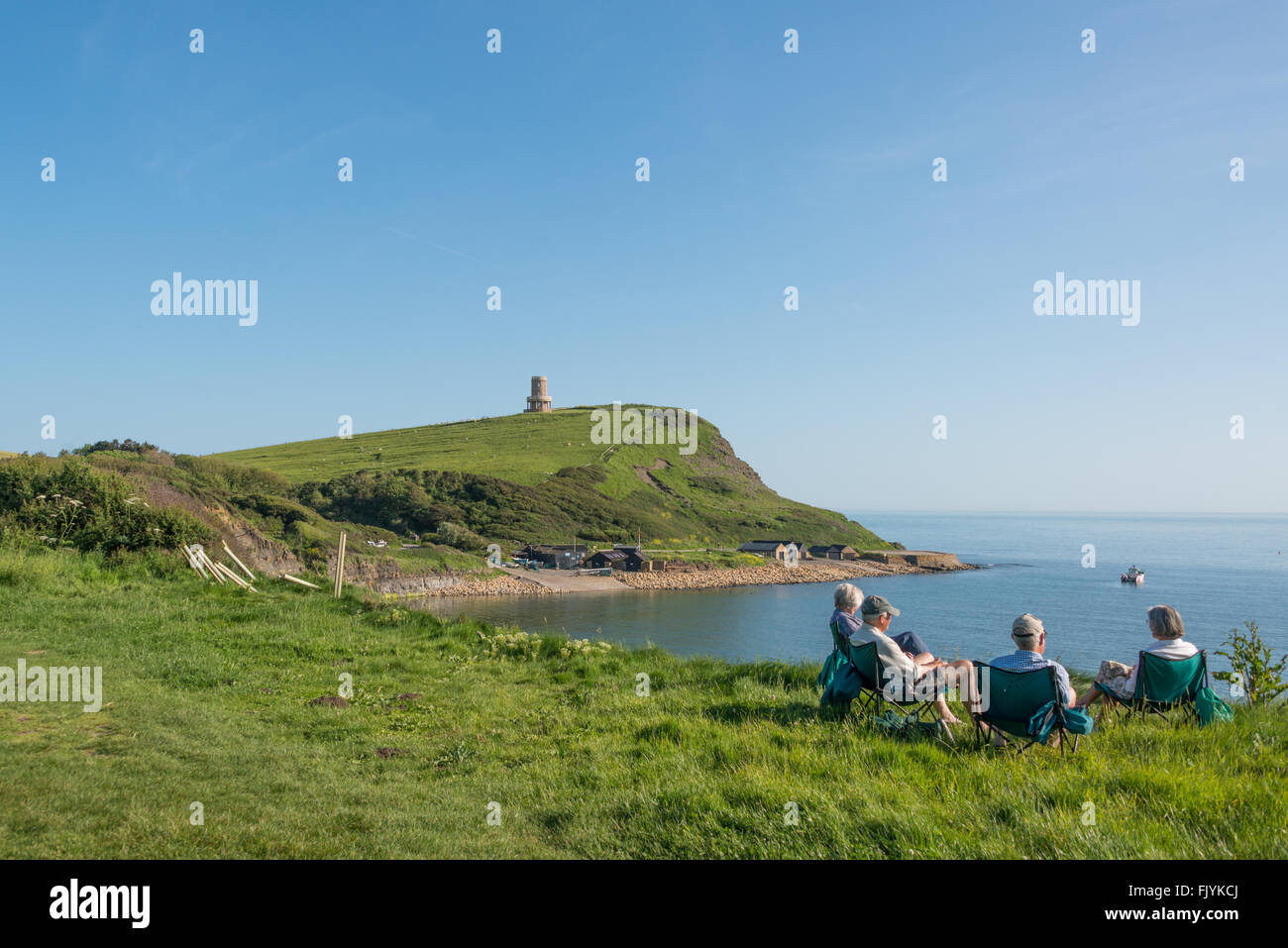 Clavell Tower, Kimmeridge, Dorset, England, UK Stock Photo - Alamy