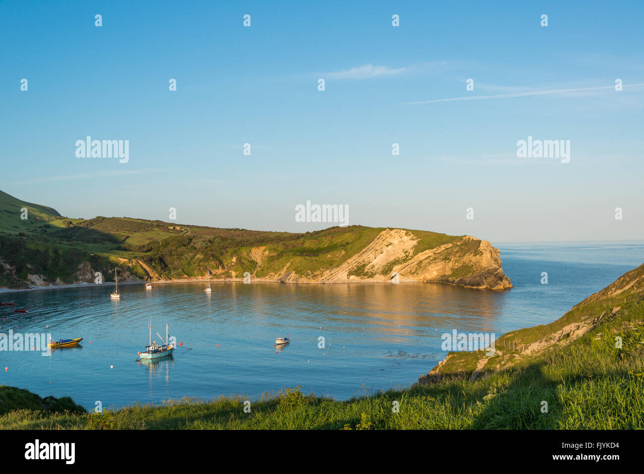 Lulworth Cove, Dorset, England, UK Stock Photo - Alamy