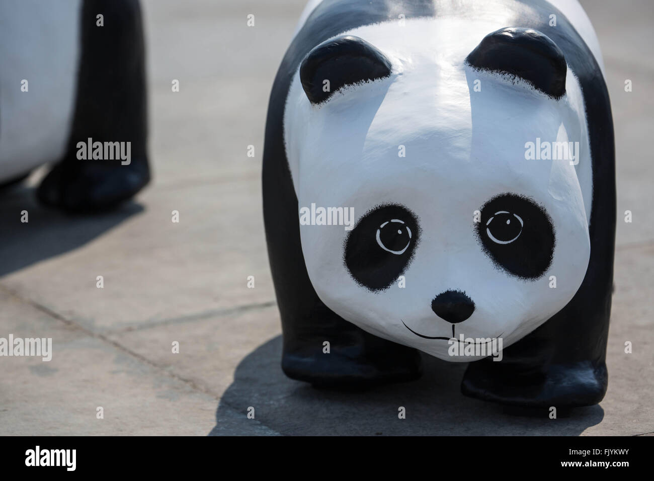 Bangkok, Thailand. 4th Mar, 2016. The '1600 Pandas TH Flash Mobs ...