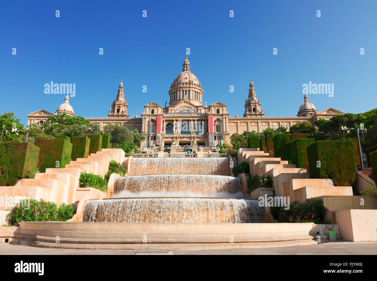 Square of Spain, Barcelona Stock Photo - Alamy