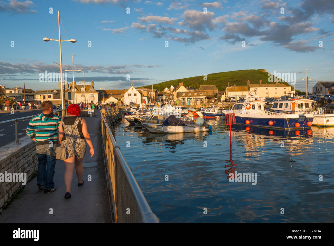 West Bay harbour, Dorset Stock Photo - Alamy