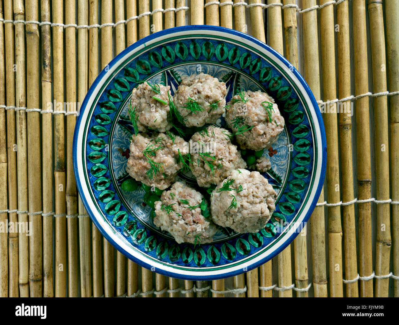 Indonesian and Timorese Meatballs - Chicken Bakso Stock Photo - Alamy
