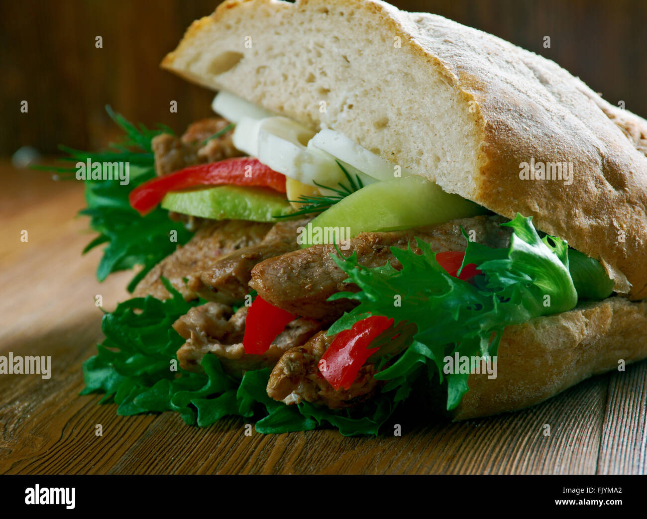 Pan bagnat nice france hi-res stock photography and images - Alamy