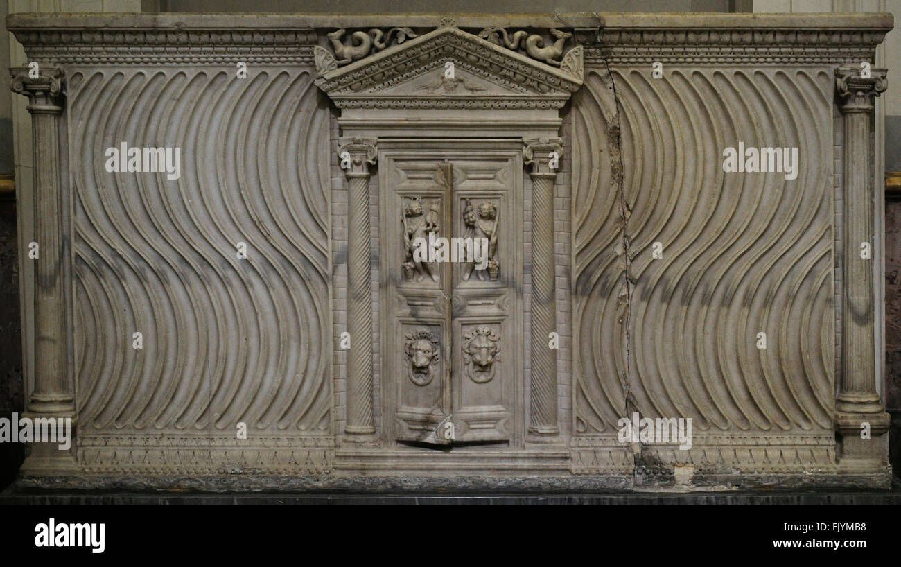 Strigil marble sarcophagus hi-res stock photography and images - Alamy