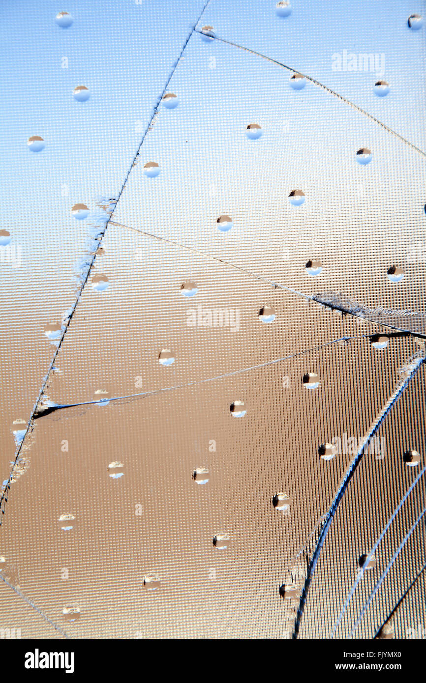 Cracked Dotted Window Pane Stock Photo - Alamy