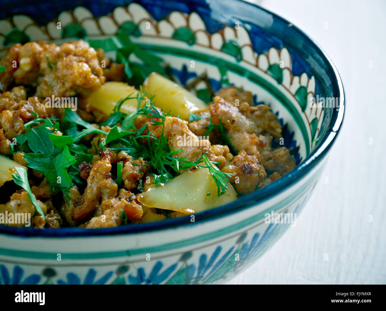 Keema - traditional South Asian meat dish.meant minced meat Stock Photo ...