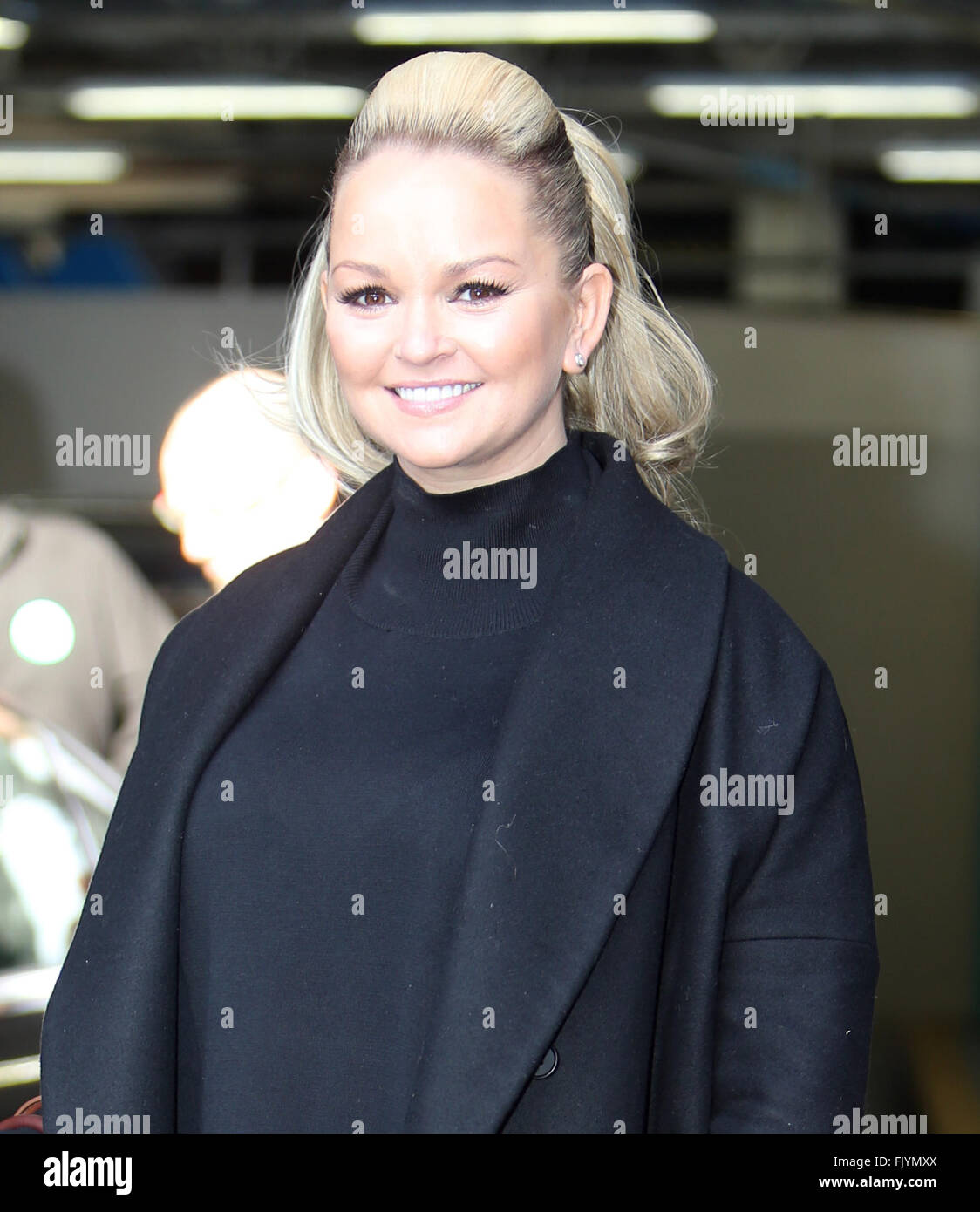 Jennifer Ellison outside ITV Studios Featuring: Jennifer Ellison Where ...