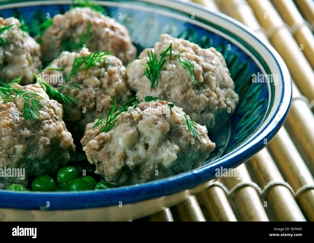 Indonesian and Timorese Meatballs - Chicken Bakso Stock Photo - Alamy