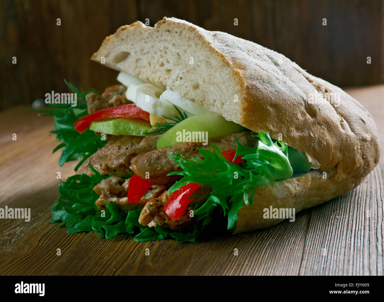 Pan bagnat nice france hi-res stock photography and images - Alamy