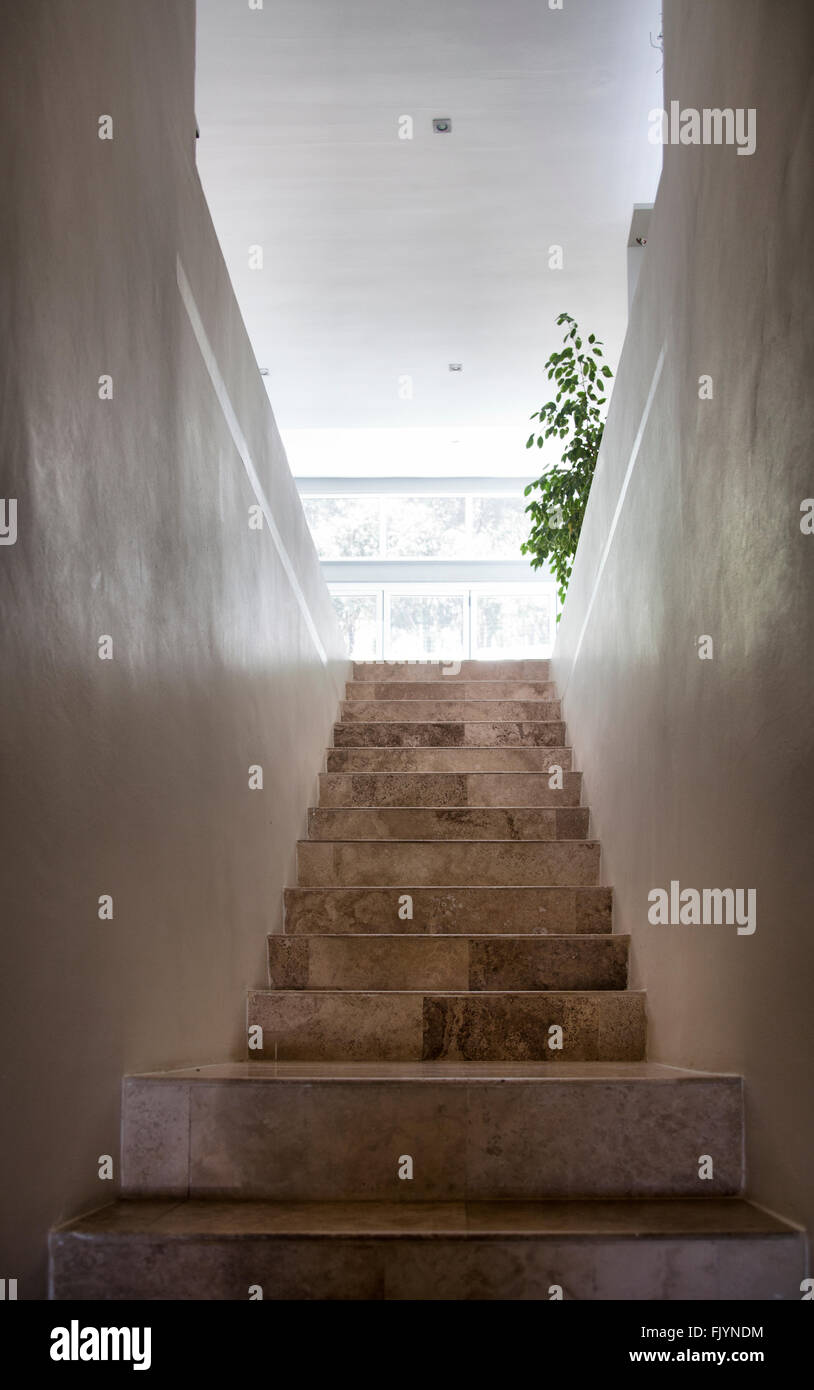 Modern stone steps hi-res stock photography and images - Alamy