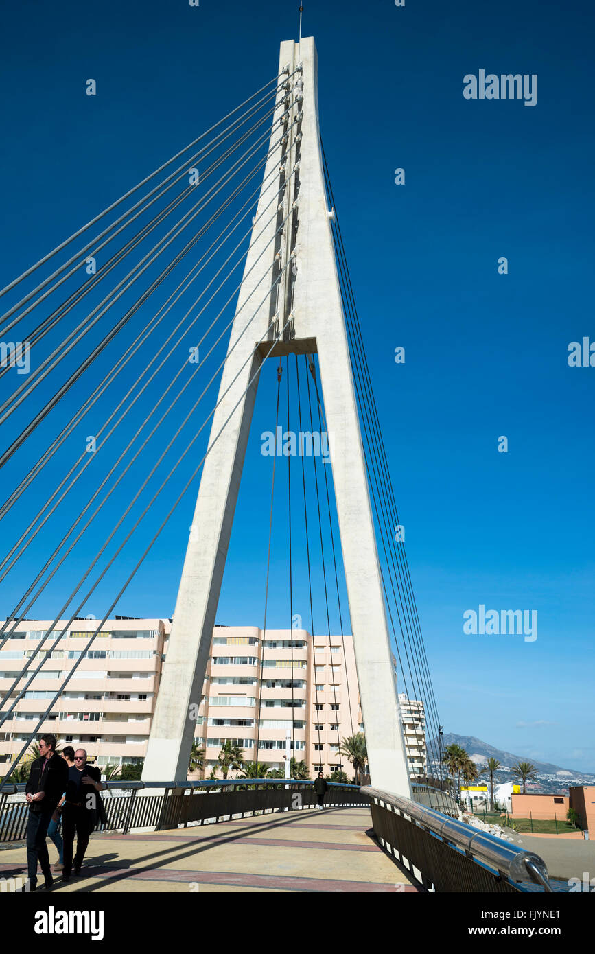 Fuengirola suspension bridge hi-res stock photography and images - Alamy
