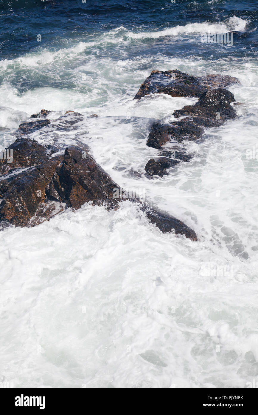 Sea Water Froth Stock Photo - Alamy