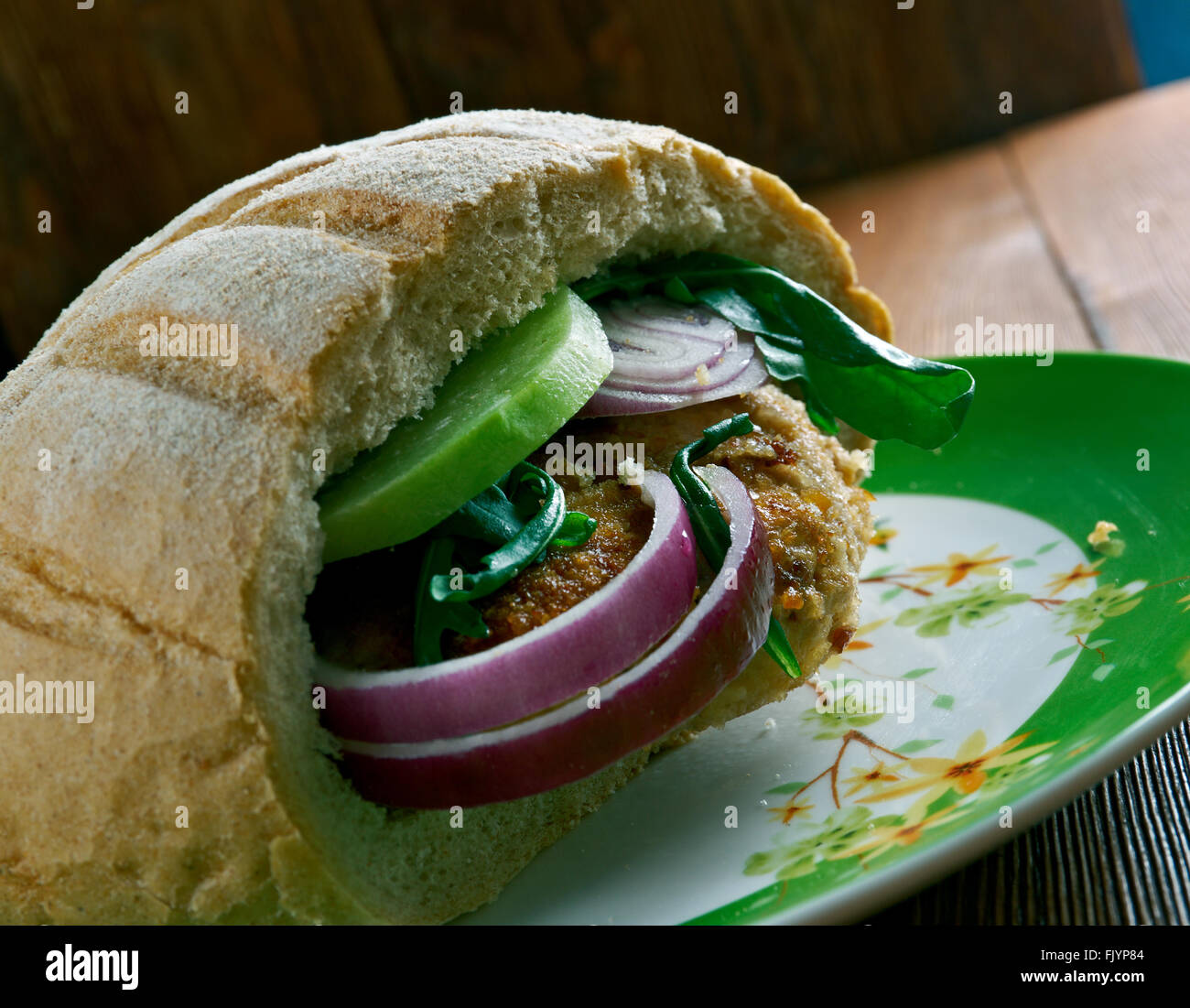 Balkan burger hi-res stock photography and images - Alamy