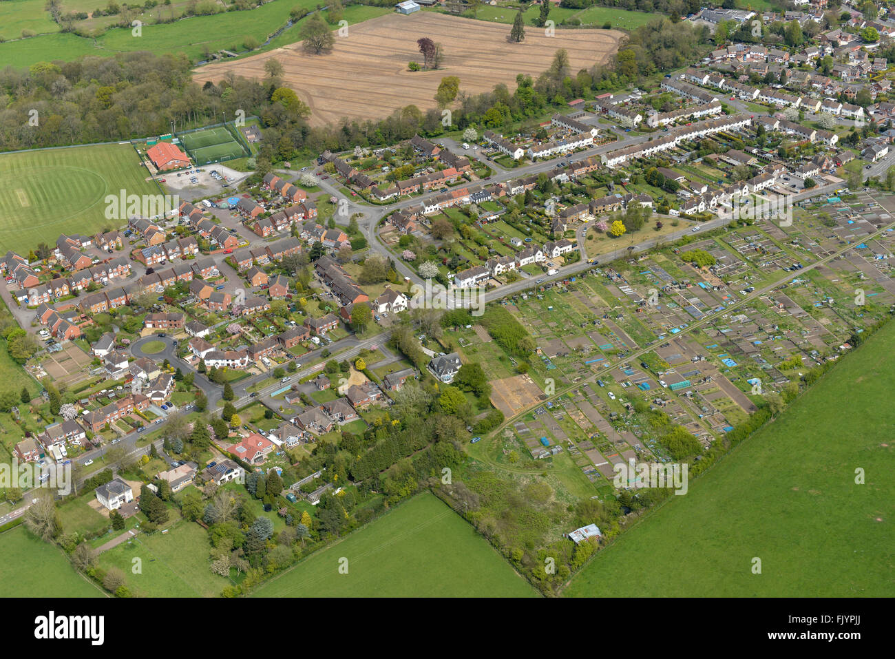 Warwickshire Aerial View High Resolution Stock Photography and Images ...