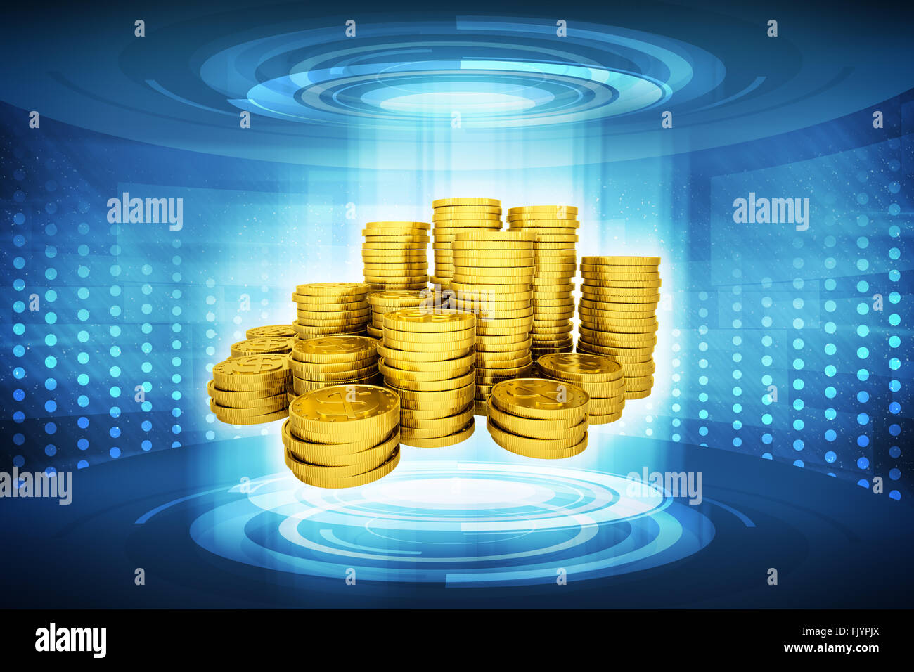Stack pile money hi-res stock photography and images - Alamy