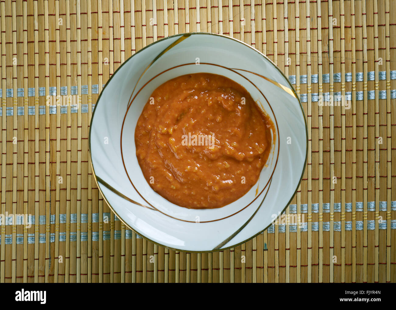 Llajua Bolivian Hot Sauce Stock Photo - Alamy