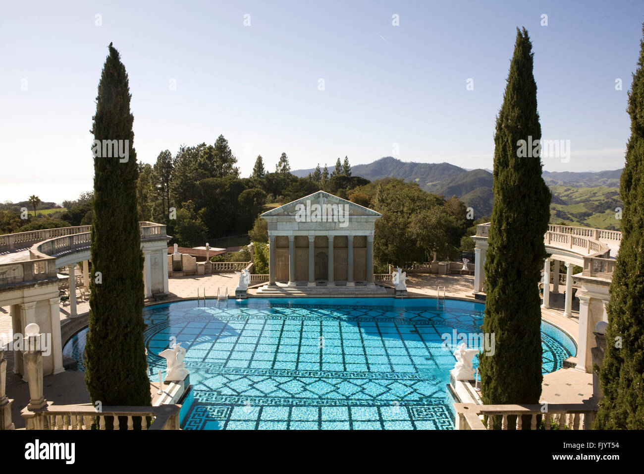 Neptune Pool At Hearst Castle High Resolution Stock Photography and ...