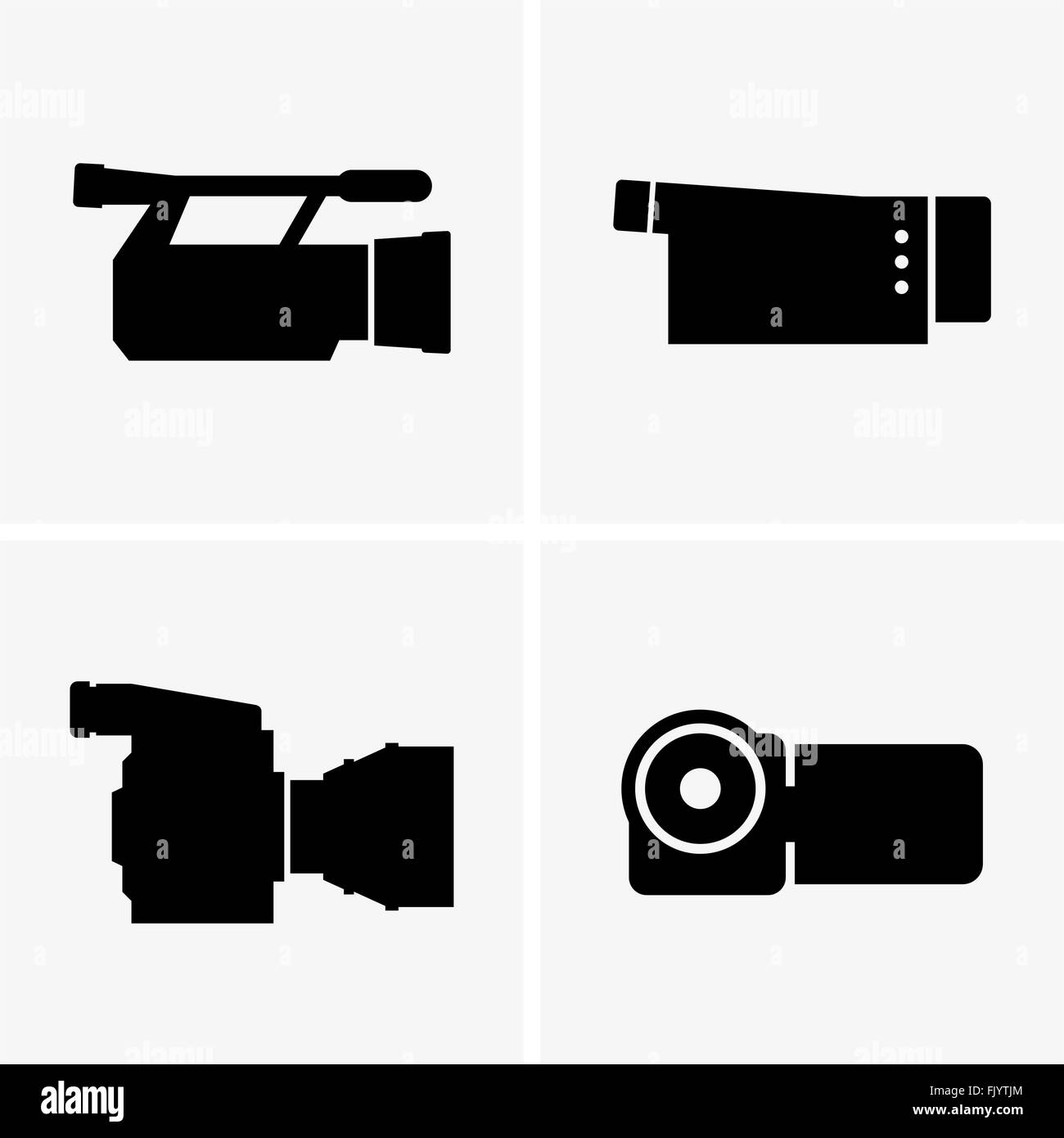 Video Camera Vector Art