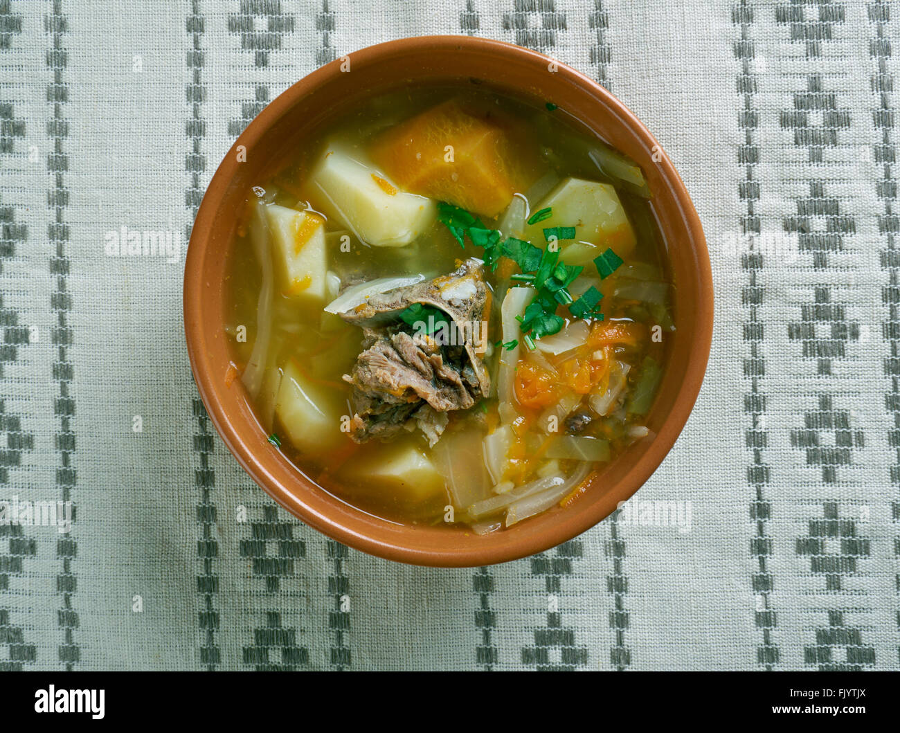 Gryzhanka - Belarusian traditional soup Stock Photo - Alamy