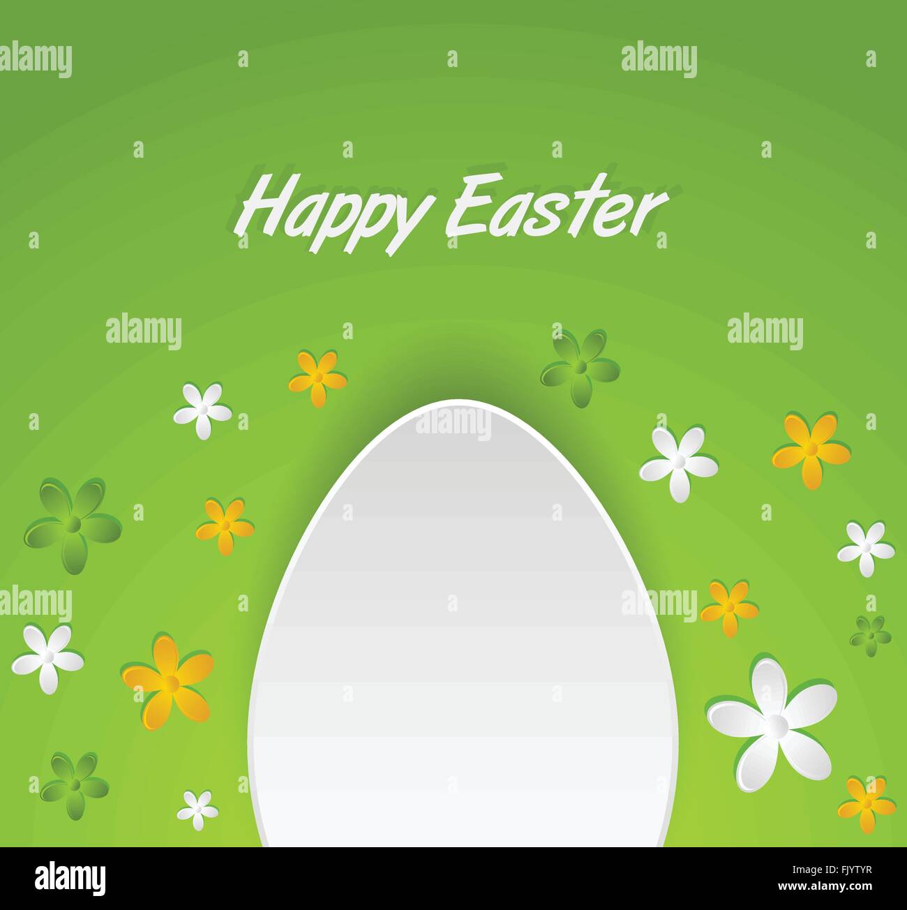 Paper easter egg Stock Vector Images - Alamy