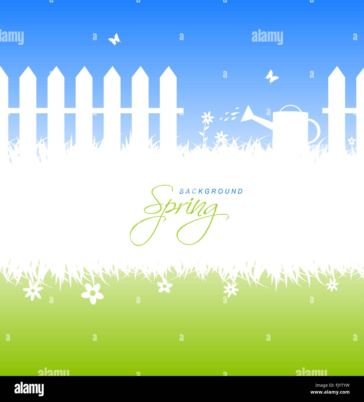 Field with flowers Stock Vector Images - Alamy