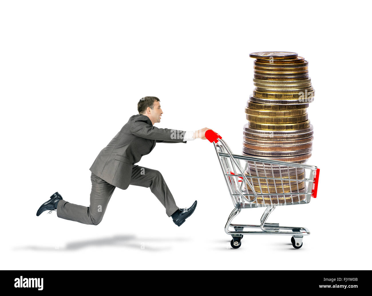 Boss shopping Cut Out Stock Images & Pictures - Alamy