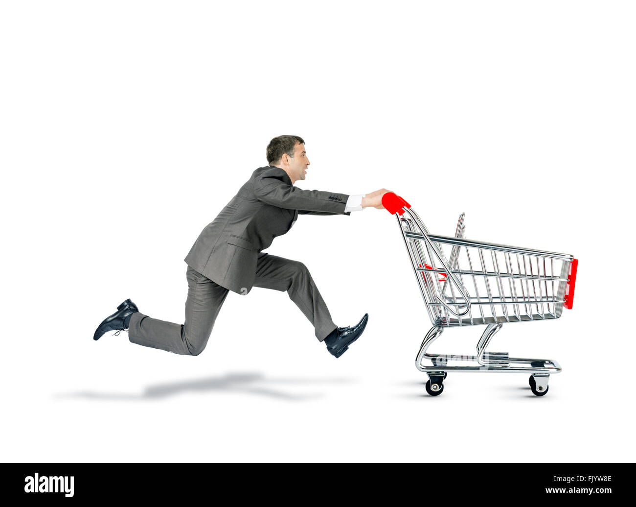 Boss shopping Cut Out Stock Images & Pictures - Alamy