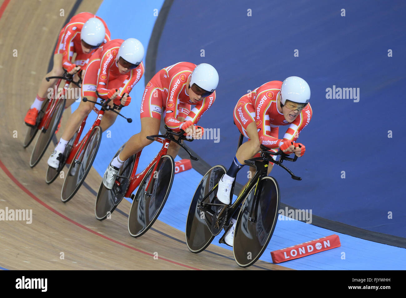 Lee Valley Velo Centre, London UK. 03rd Mar, 2016. UCI Track Cycling ...