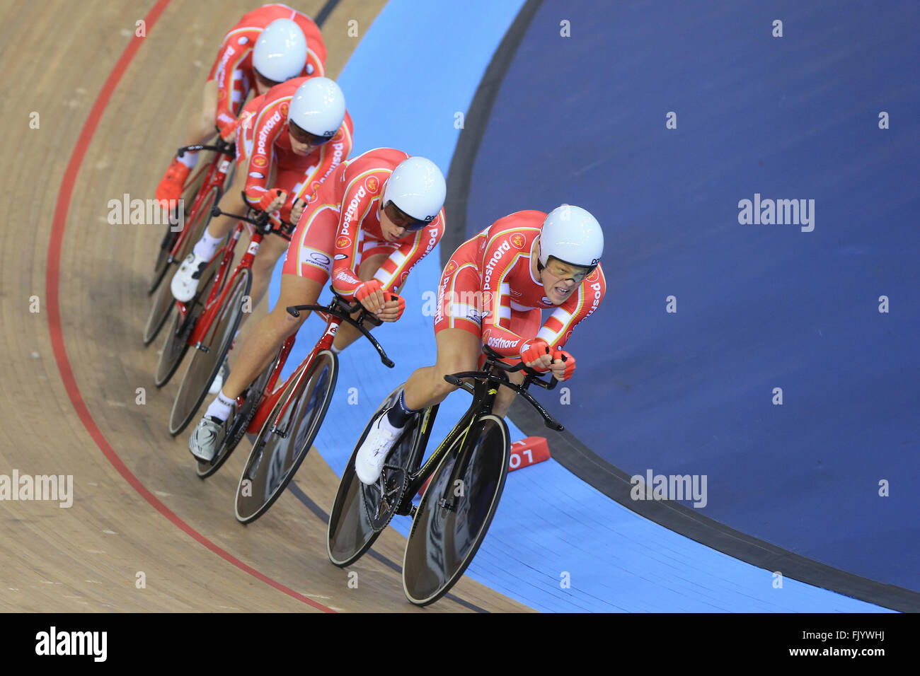 Lee Valley Velo Centre, London UK. 03rd Mar, 2016. UCI Track Cycling ...