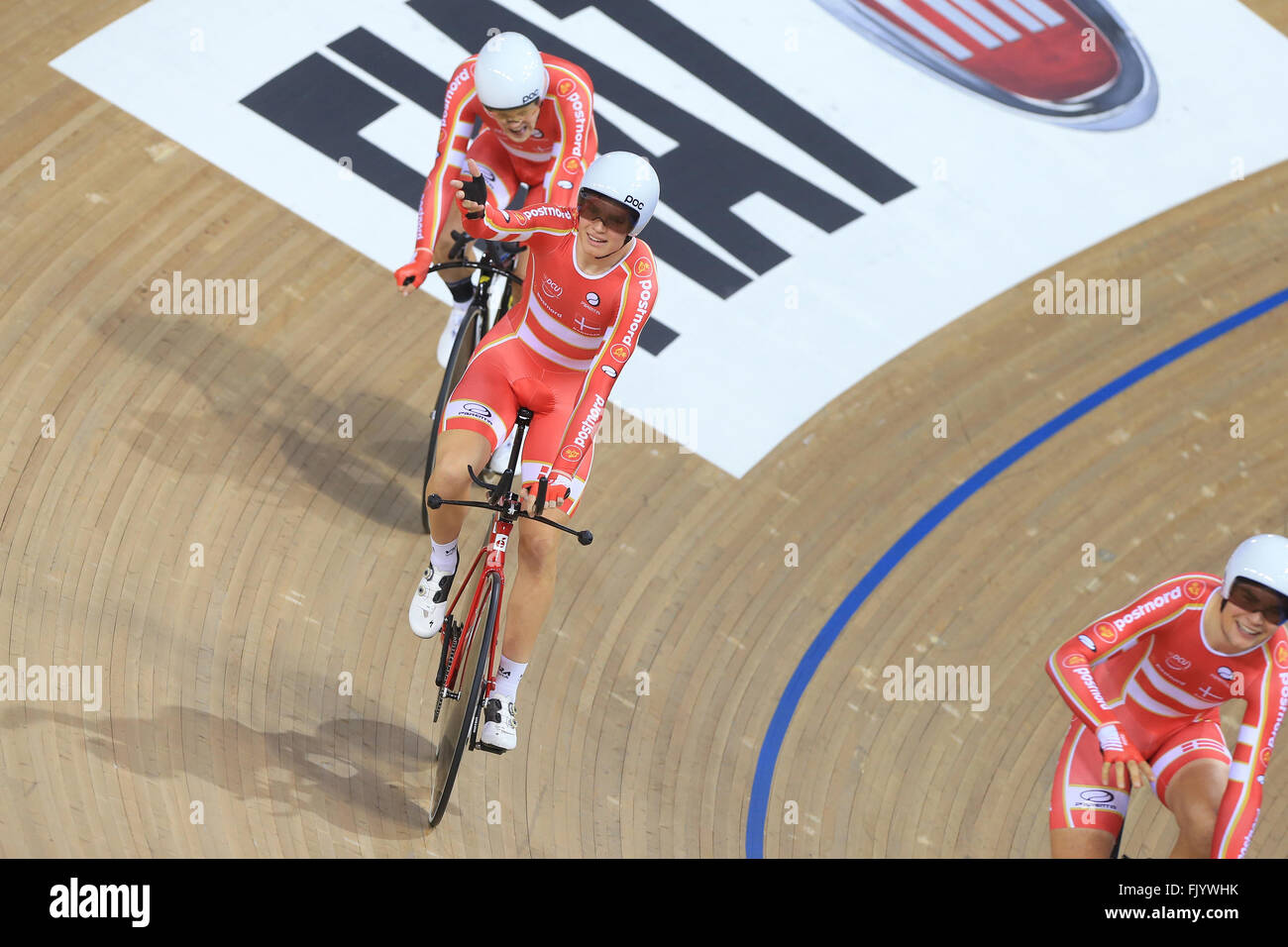 Lee Valley Velo Centre, London UK. 03rd Mar, 2016. UCI Track Cycling ...