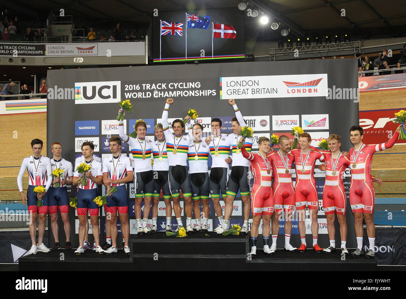 Lee Valley Velo Centre, London UK. 03rd Mar, 2016. UCI Track Cycling ...