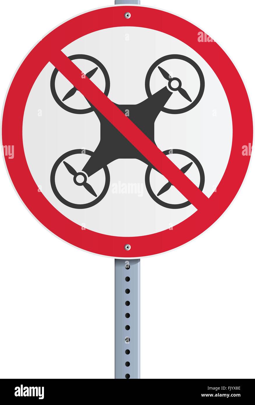 Drones not allowed zone Stock Vector Images - Alamy
