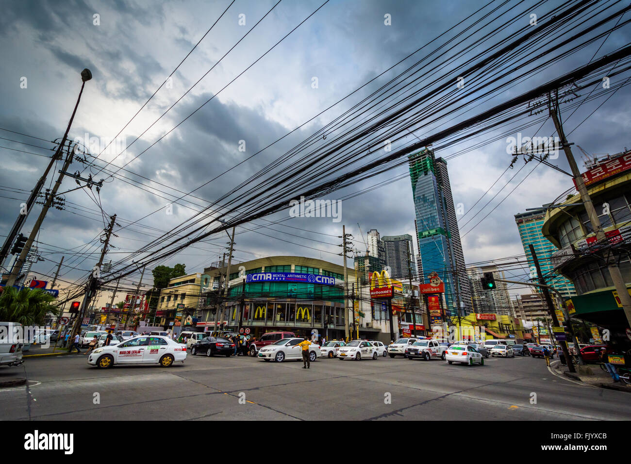 Makati avenue, manila hi-res stock photography and images - Alamy