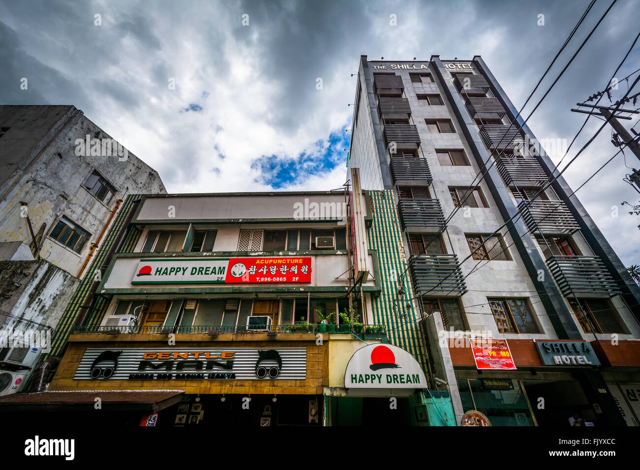 Buildings along General Luna, in Poblacion, Makati, Metro Manila, The ...