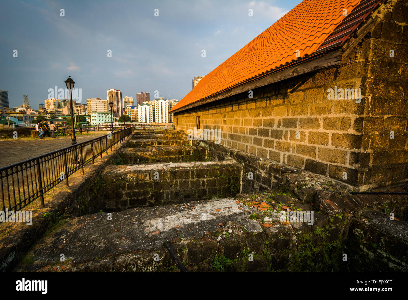 Building at Fort Santiago, in Intramuros, Manila, The Philippines Stock ...