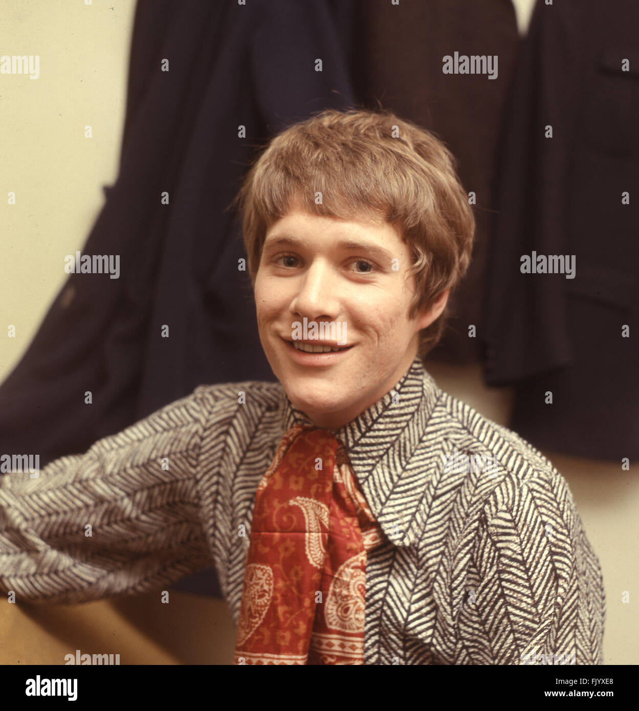 MANFRED MANN UK rock group with singer Paul Jones in 1967 Stock Photo ...