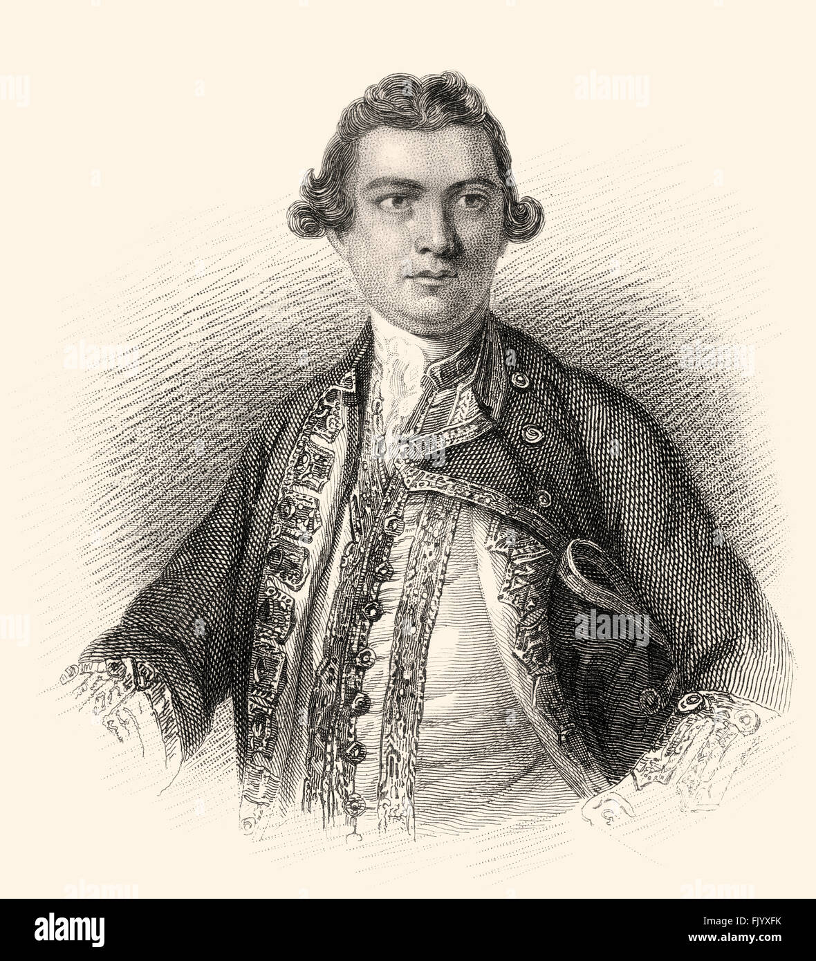 Admiral Augustus Keppel, 1st Viscount Keppel, 1725-1786, an officer of ...