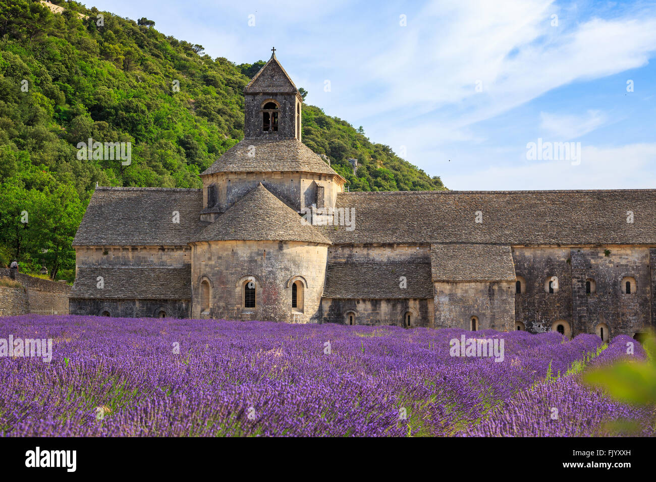 An ancient monastery Abbaye Notre-Dame de Senanque ( Abbey of Senanque ...