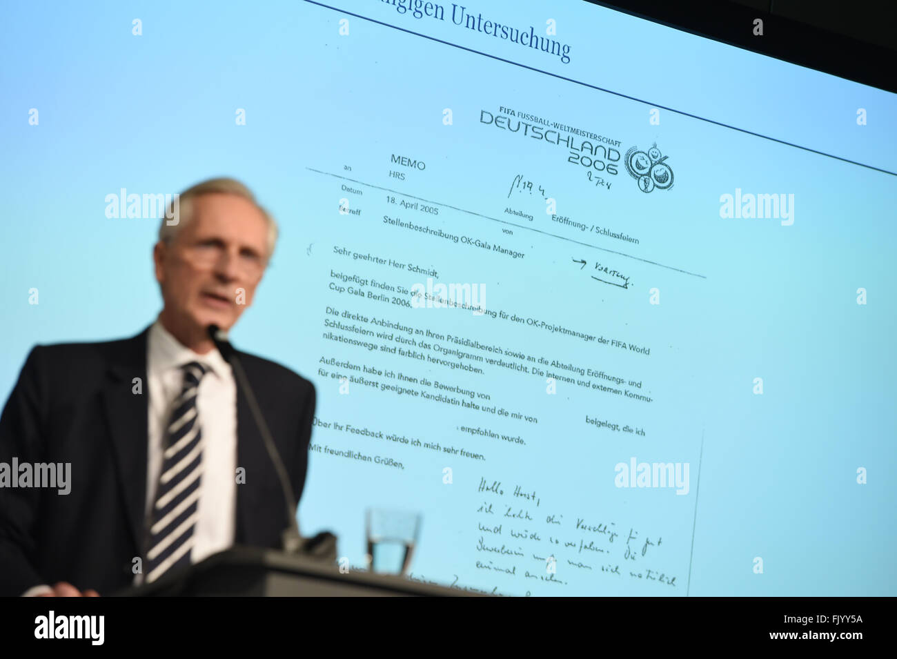 Christian Duve of the business law firm Freshfields Bruckhaus Deringer ...