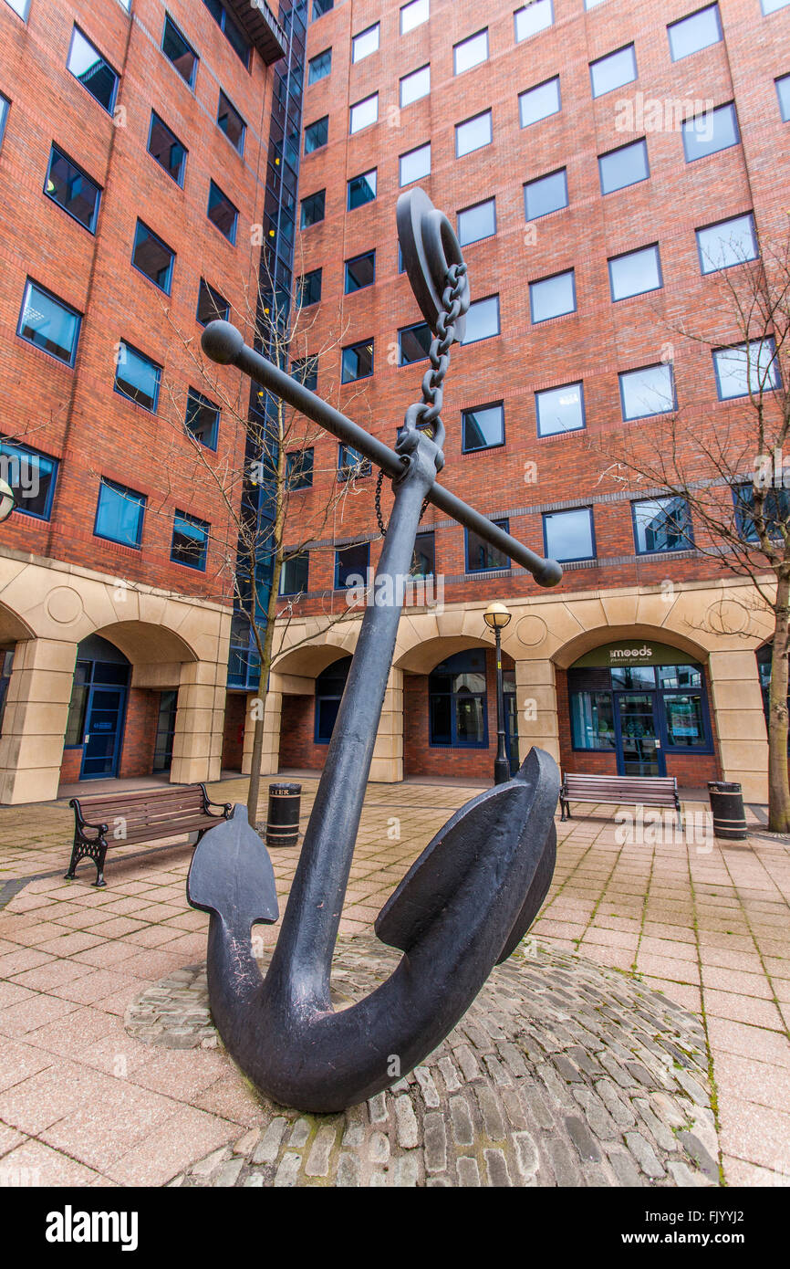 Quayside Abstract Architecture, Salford Quays, Manchester, Lancashire ...